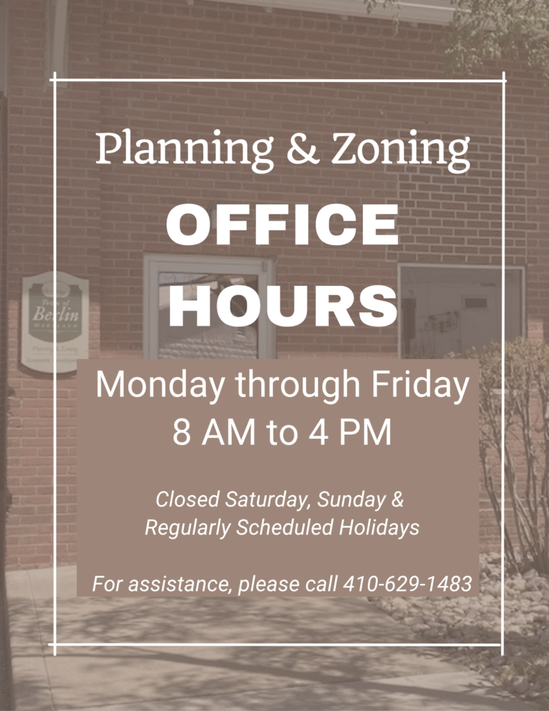 Planning / Zoning / Permits / Code Enforcement - Town of Berlin